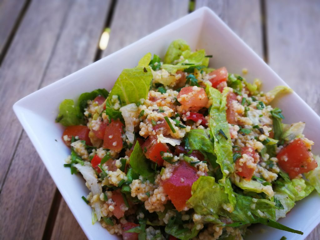 TABULÉ, ensalada libanesa de cuscús. Aprende cómo prepararla